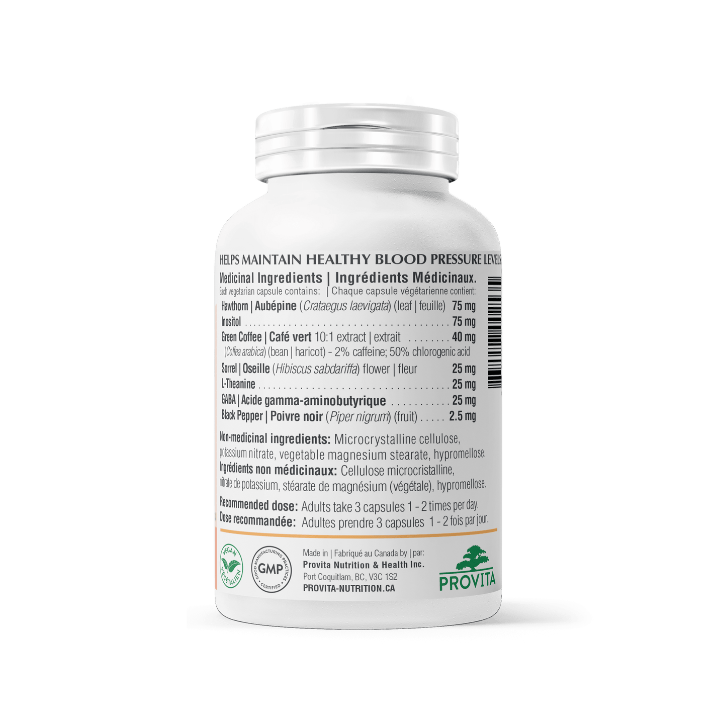Tensopril BP™ - Effective Blood Pressure Formula – PROVITA NUTRITION ...